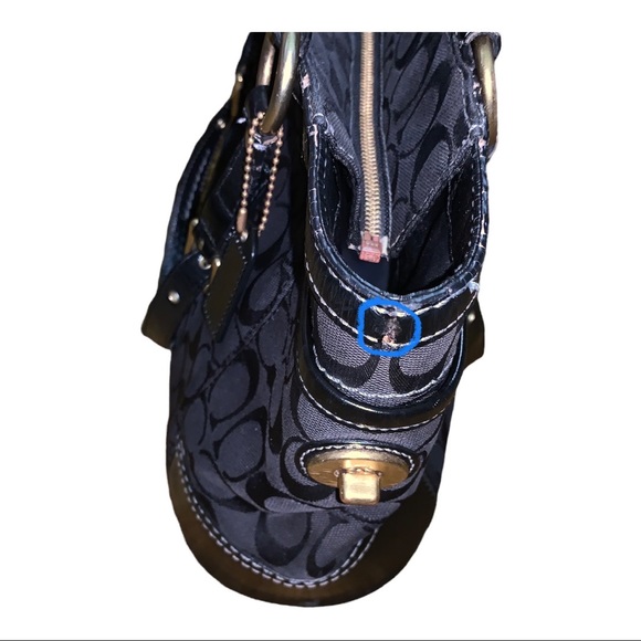 Coach | Bags | Coach Monogram Y2k Black Bag | Poshmark